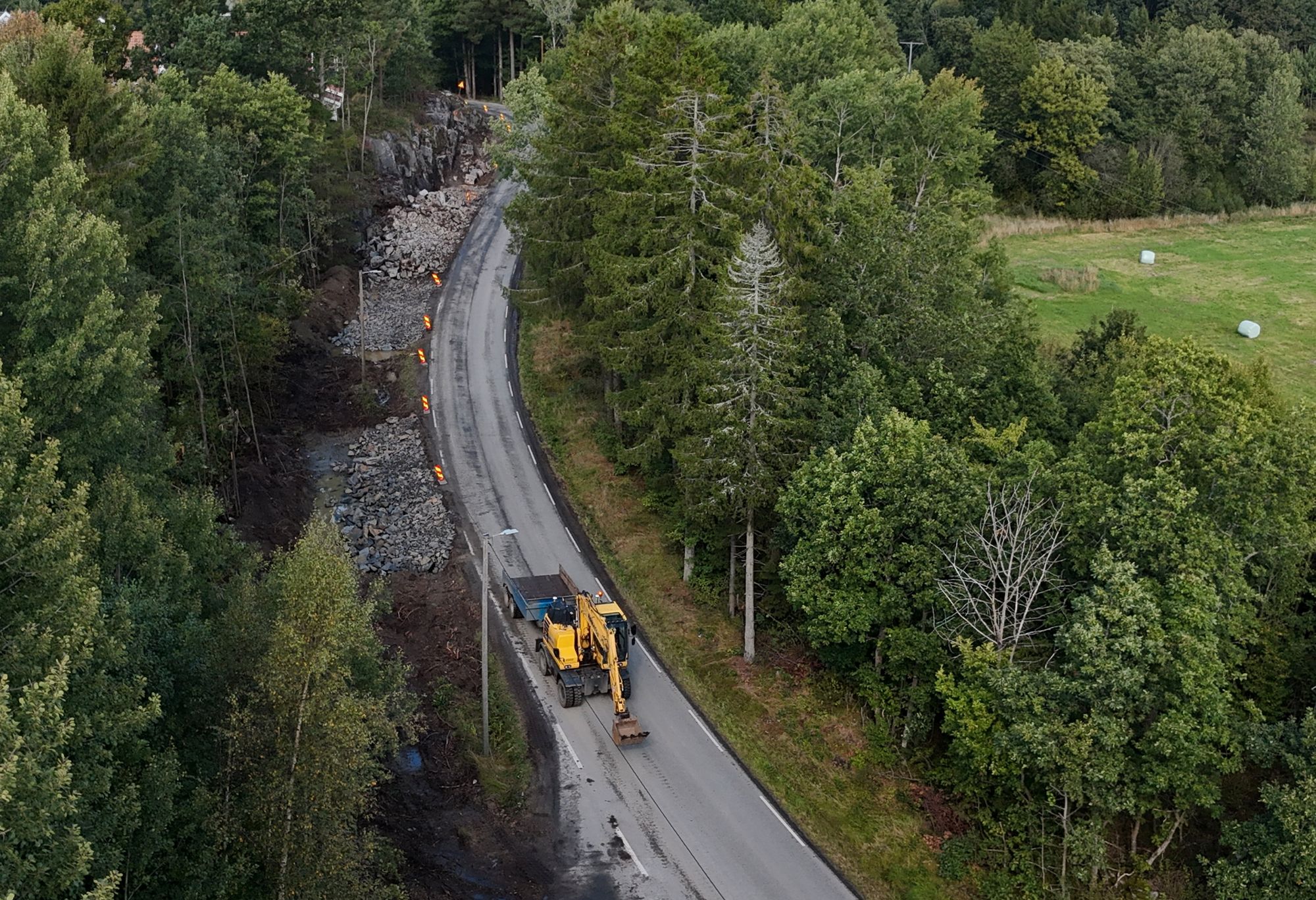Her er det etter­leng­tede arbeidet i full gang