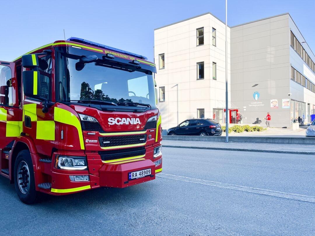 Brannutrykning til Lindesnes læringssenter - l-a.no