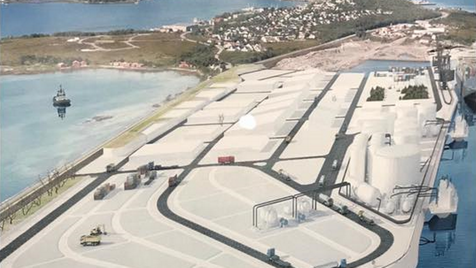 Søker allerede nå om penger til gigantisk kai mellom Børøya og ...