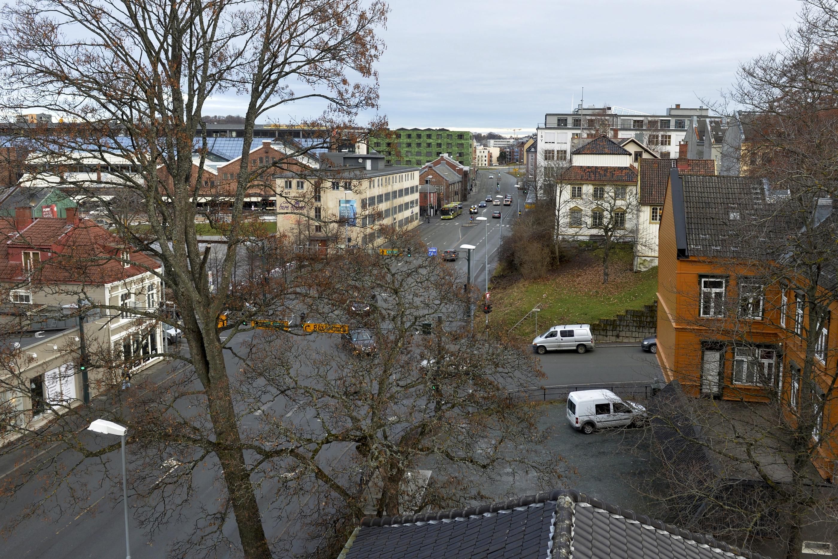 Innherredsveien 1910 og 2019 - adressa.no