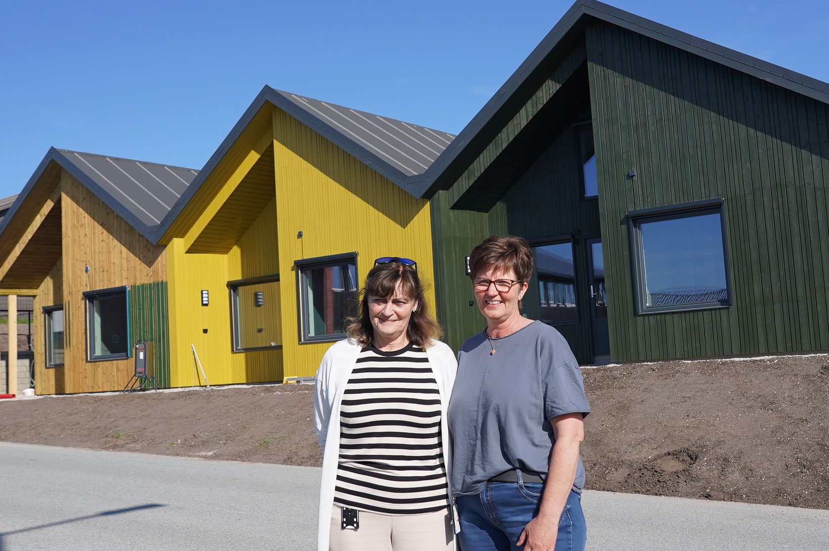 Snart står boligene klare: – De får jo nesten den beste tomta i byen ...