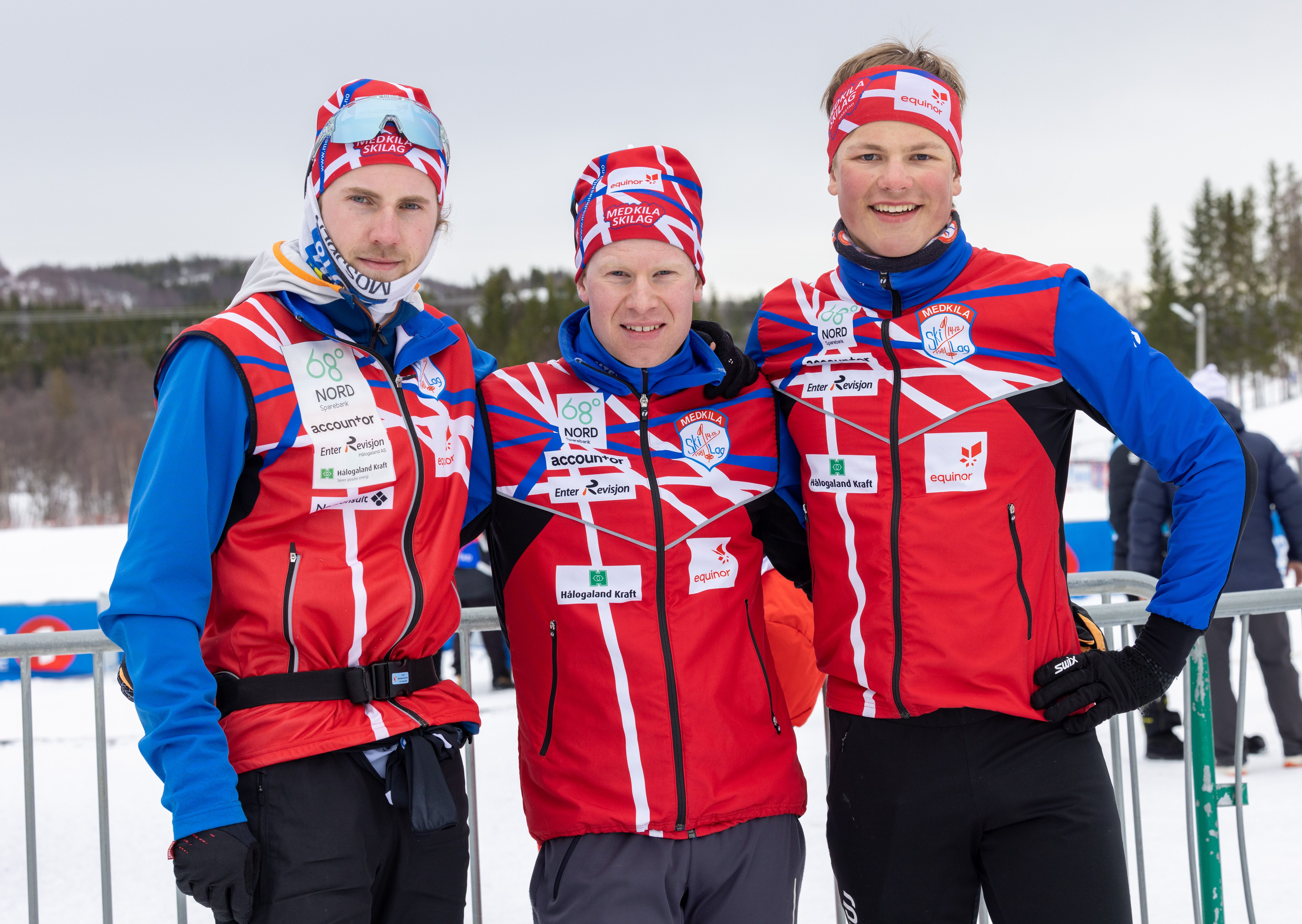 To Medkila-lag på startstreken i herreklassen - ht.no