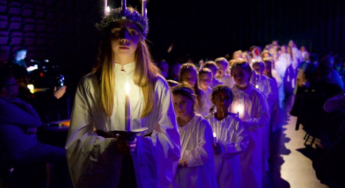 Åse Marie steppet inn som Lucia på kort varsel - bladet.no Åse Marie steppet inn som Lucia på kort varsel - bladet.no