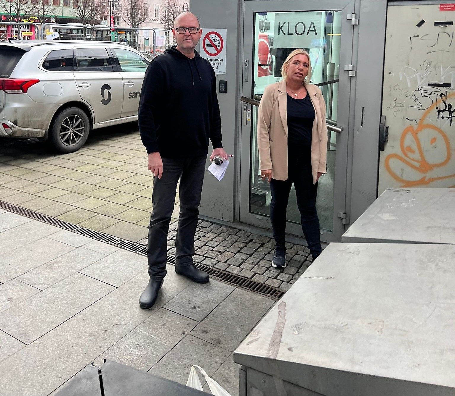 Hvor er bannere, flagg og alt som skal vise at Arendal har jubileum ...