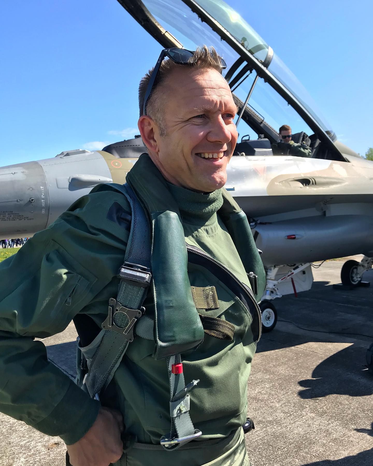 At han ble jagerfly-pilot var helt tilfeldig: – Men det er jo action og ...