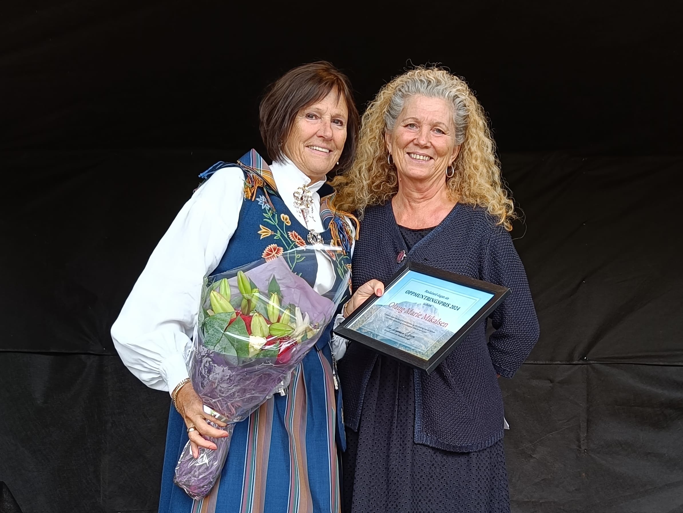 Olaug fikk oppmuntringsprisen - banett.no