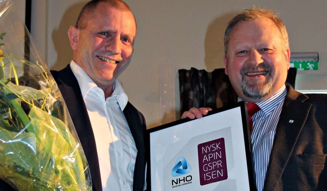 Fekk pris for nyskaping - fjt.no