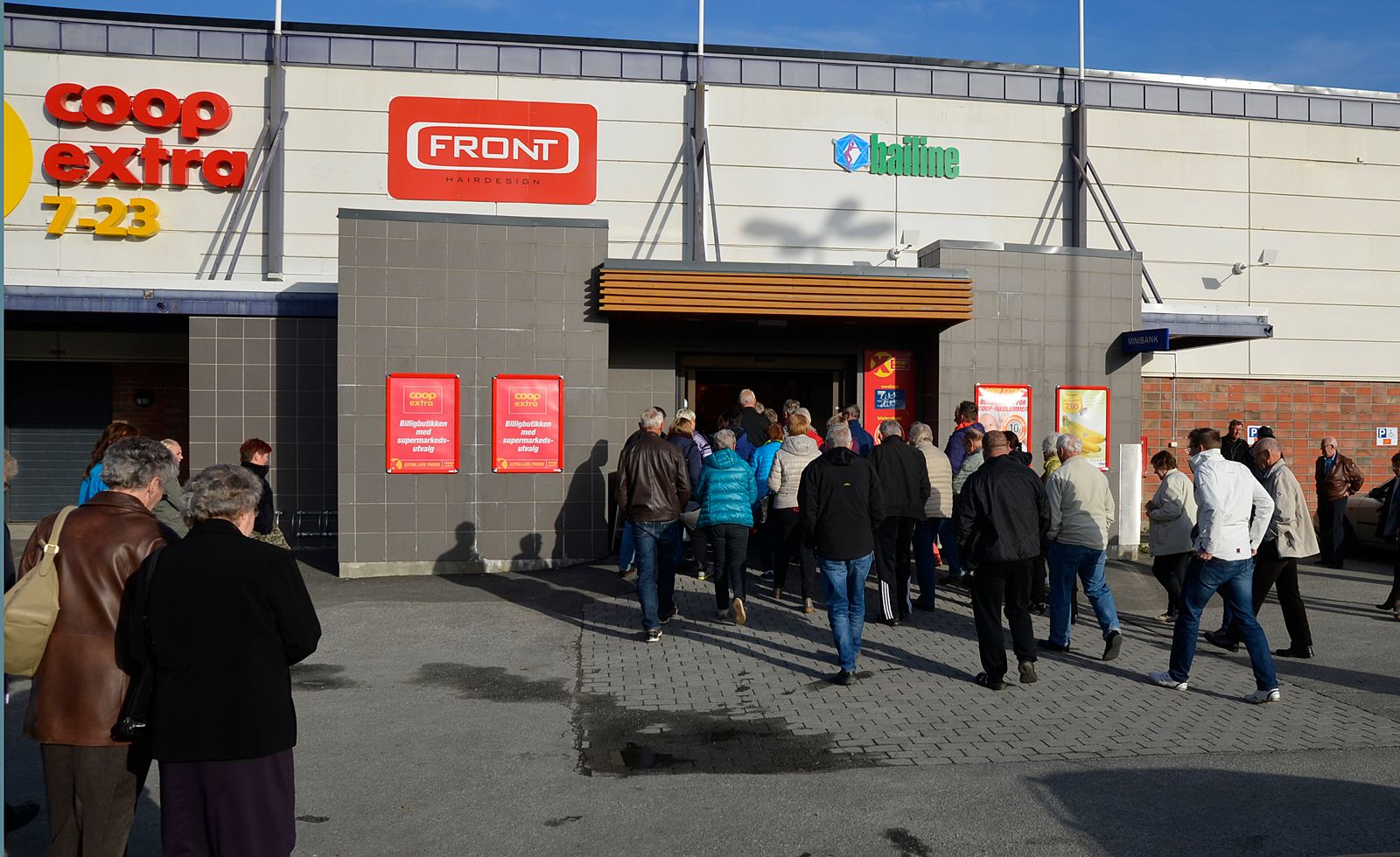 Første extra-butikk åpnet - ht.no