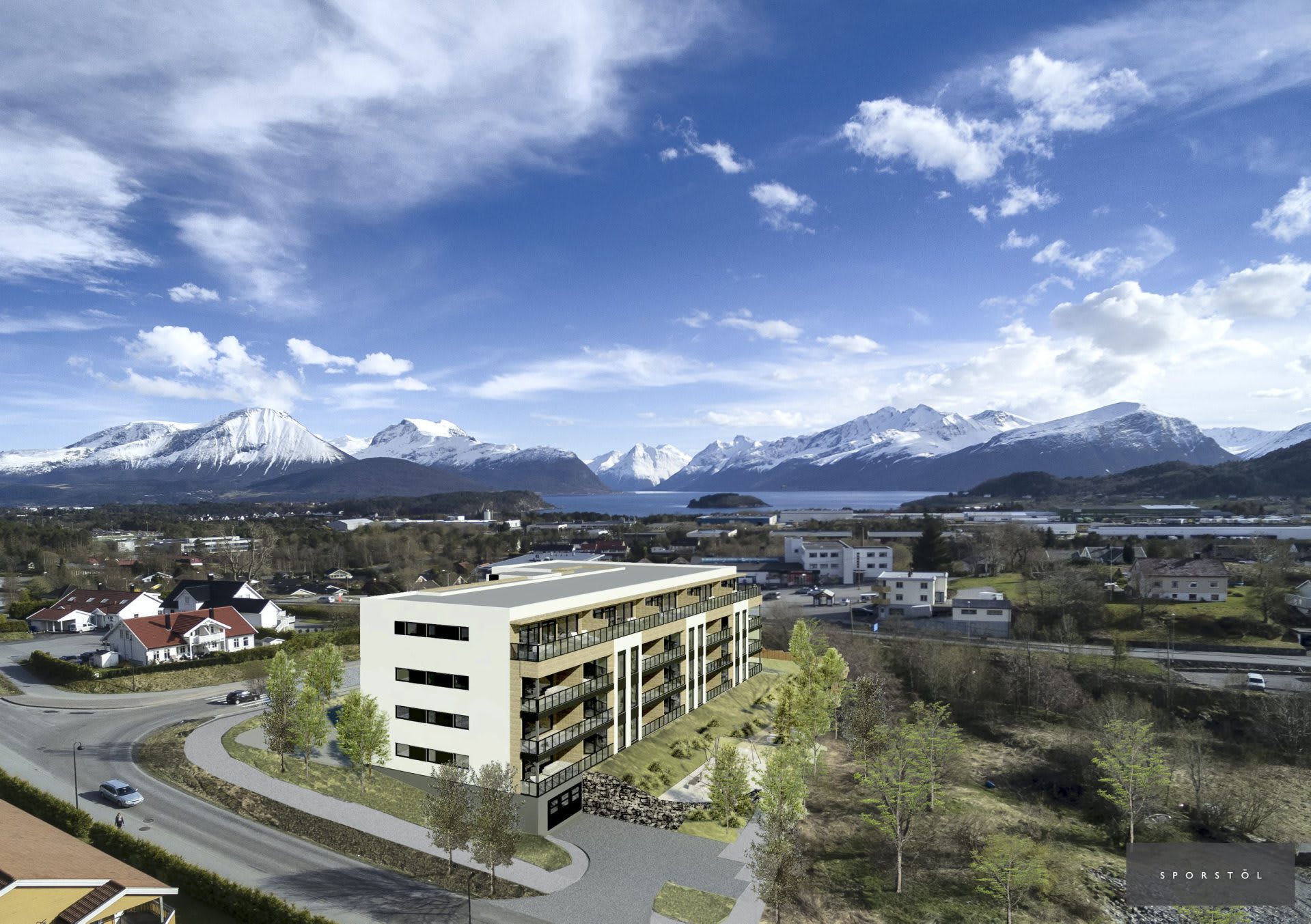 Byggestart for blokk på Blindheim - smp.no