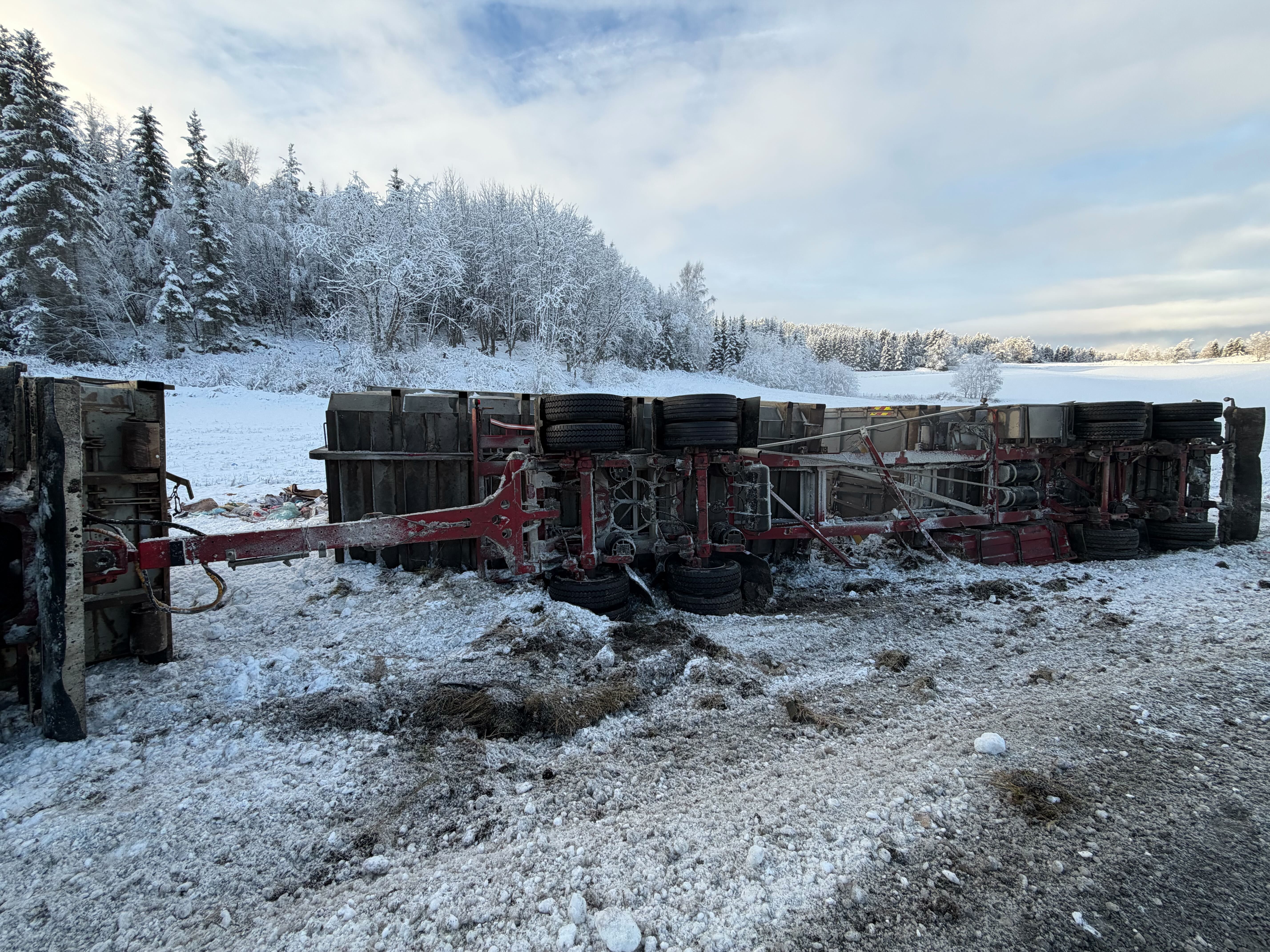 Berget vogntog - stengte E6 - innherred.no