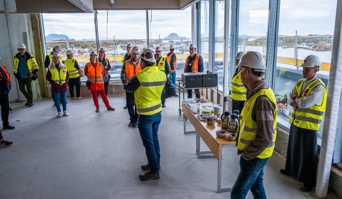 Bli med inn på innsiden og toppen av nybygget - banett.no Bli med inn på innsiden og toppen av nybygget - banett.no
