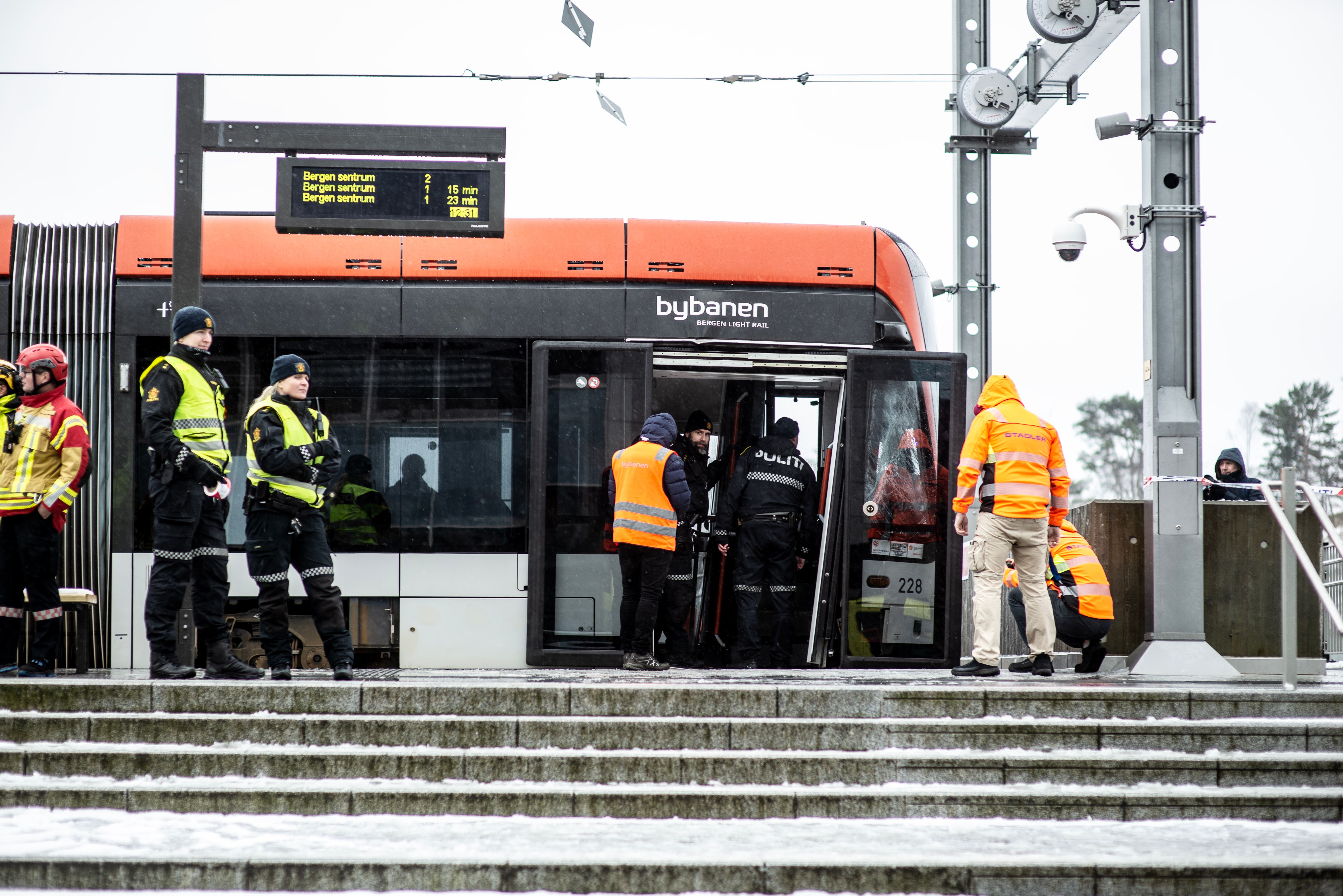 Bybanen krasjet i Bergen: Vil koste opp mot 26 millioner kroner å ...