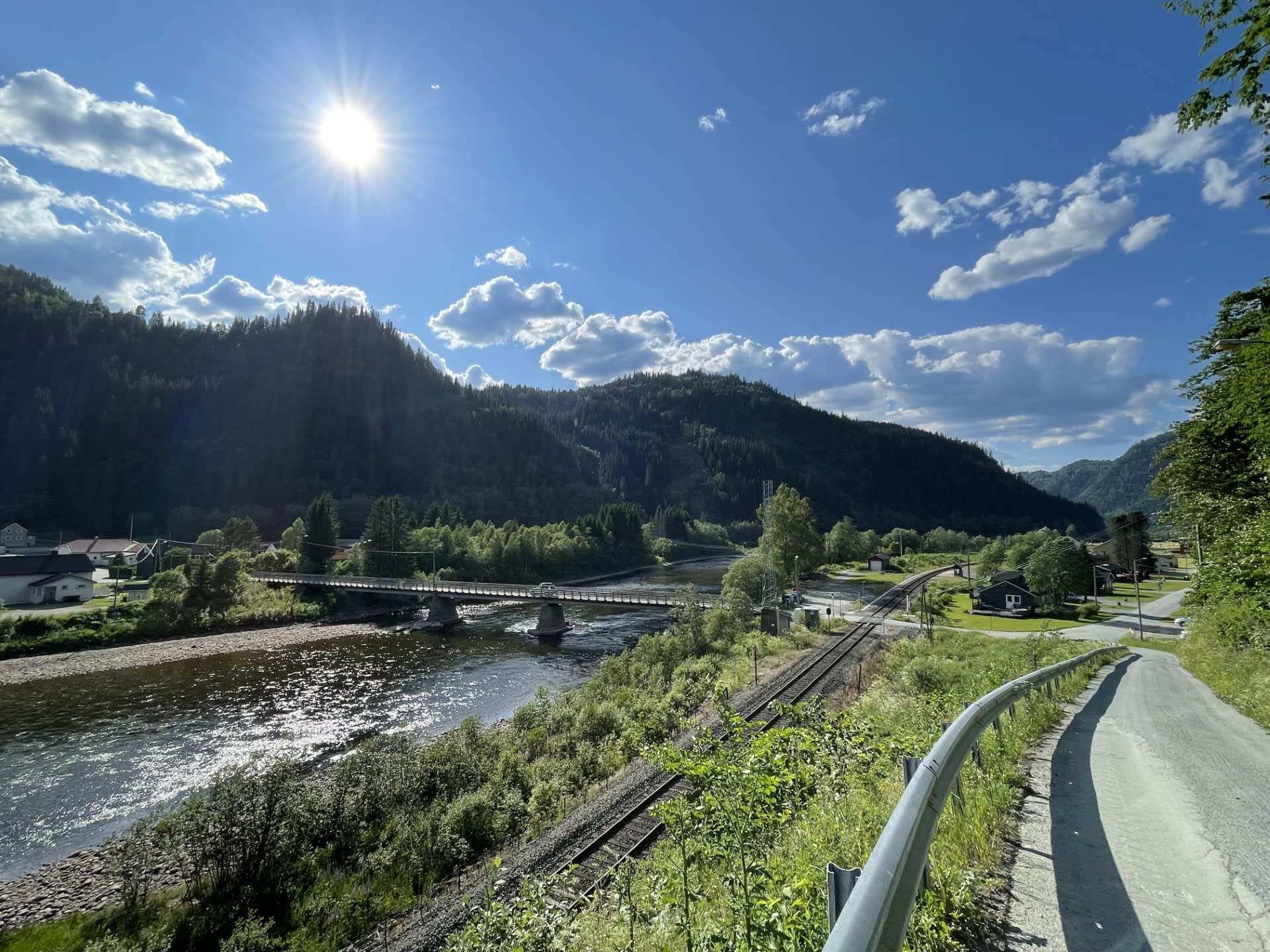 Midtre Gauldal nest varmest i landet mandag - nå kommer væromslaget ...