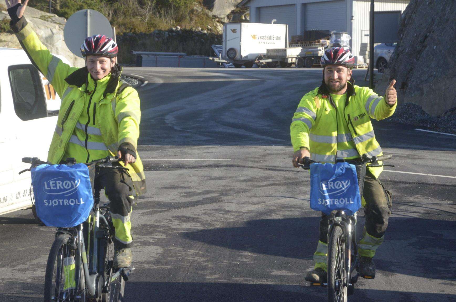 Tråkkar elektrisk for trivsel og miljø - sunnhordland.no