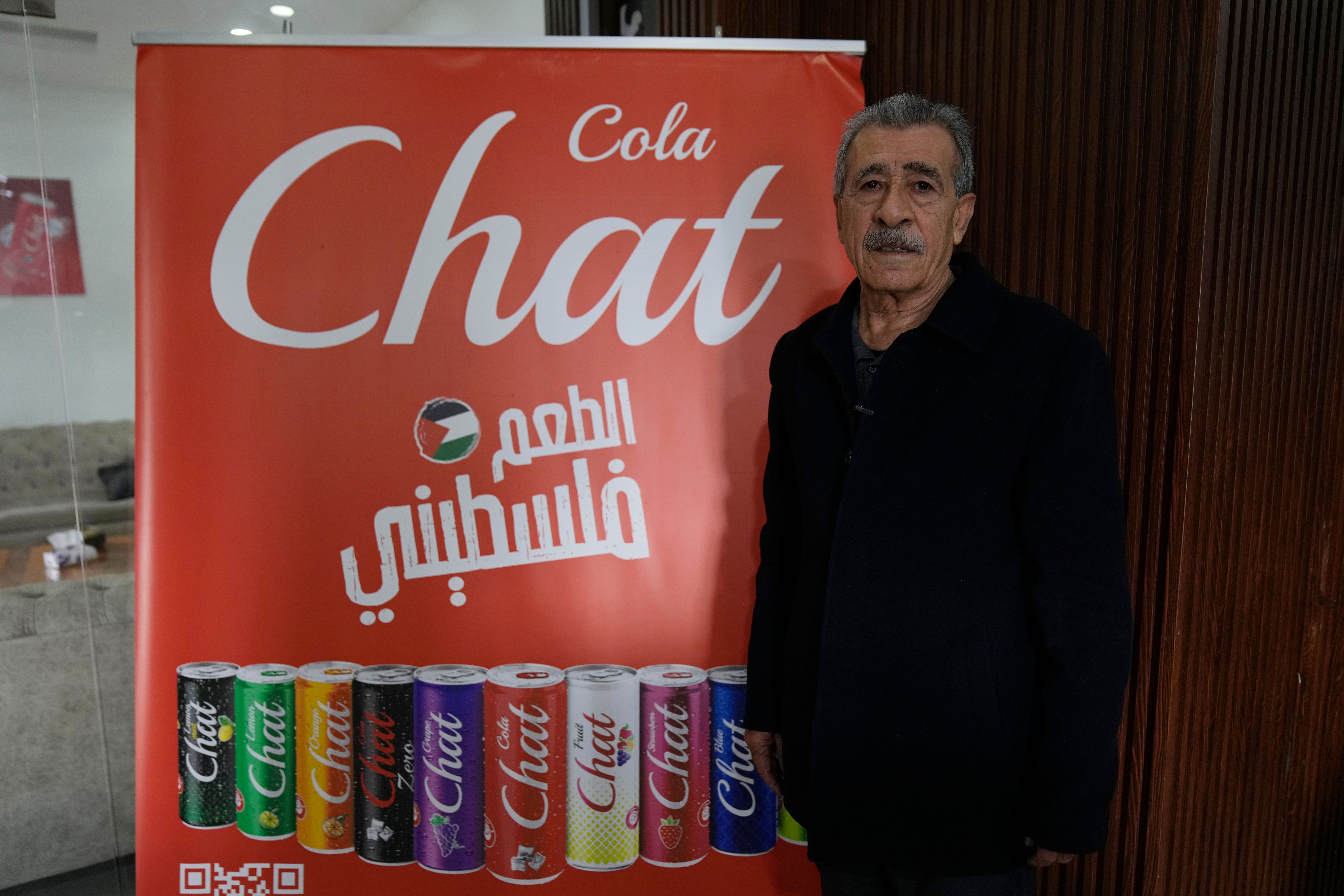 Den palestinskproduserte Chat Cola er blitt en populær protestdrikk ...