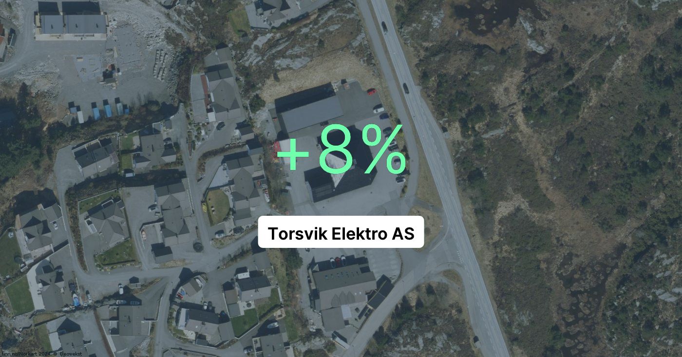 Årsresultatet til Torsvik Elektro AS i havn. Eierne tok ut ...