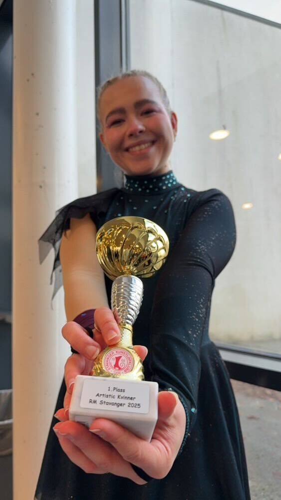 Sandra (24) skøyta og showa til topps - bygdanytt.no