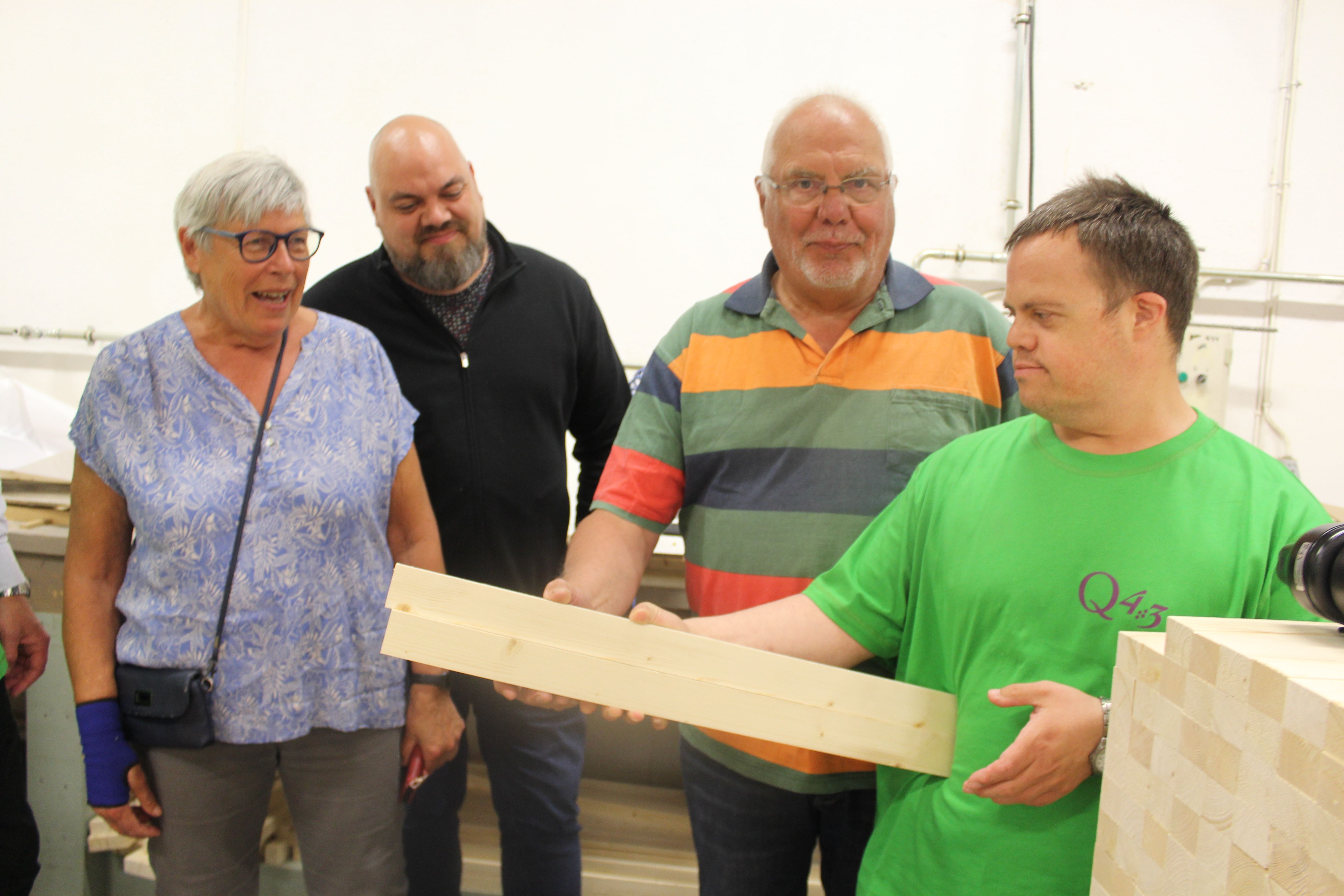 Viste stolt fram egen arbeidsplass - lister24.no