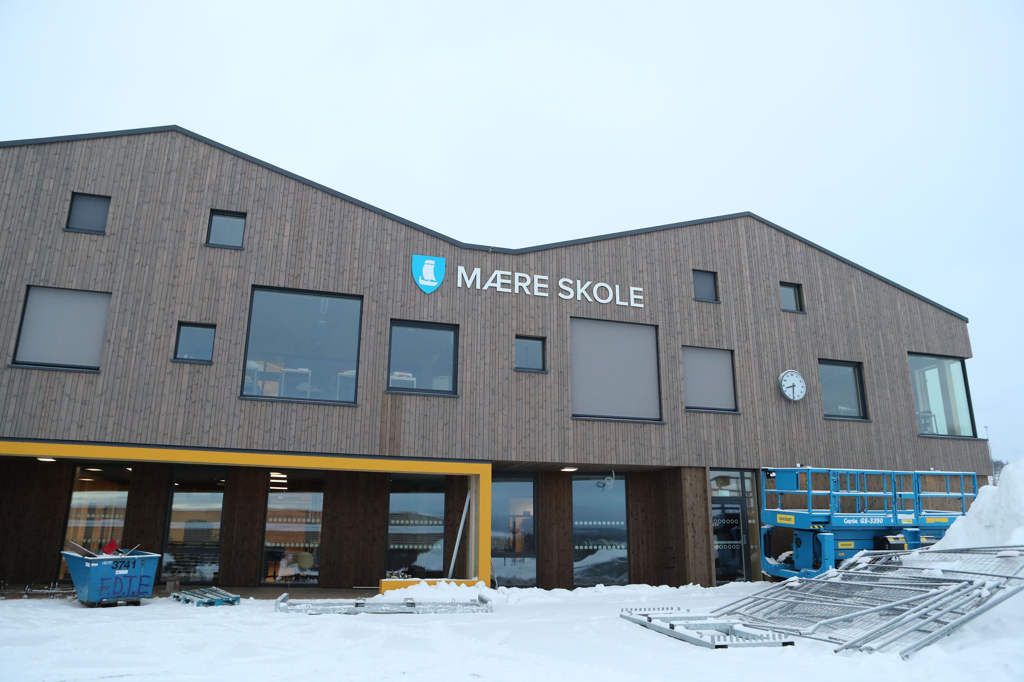 BILDEGALLERI: Bli med på innsiden av nye Mære skole - steinkjer24.no
