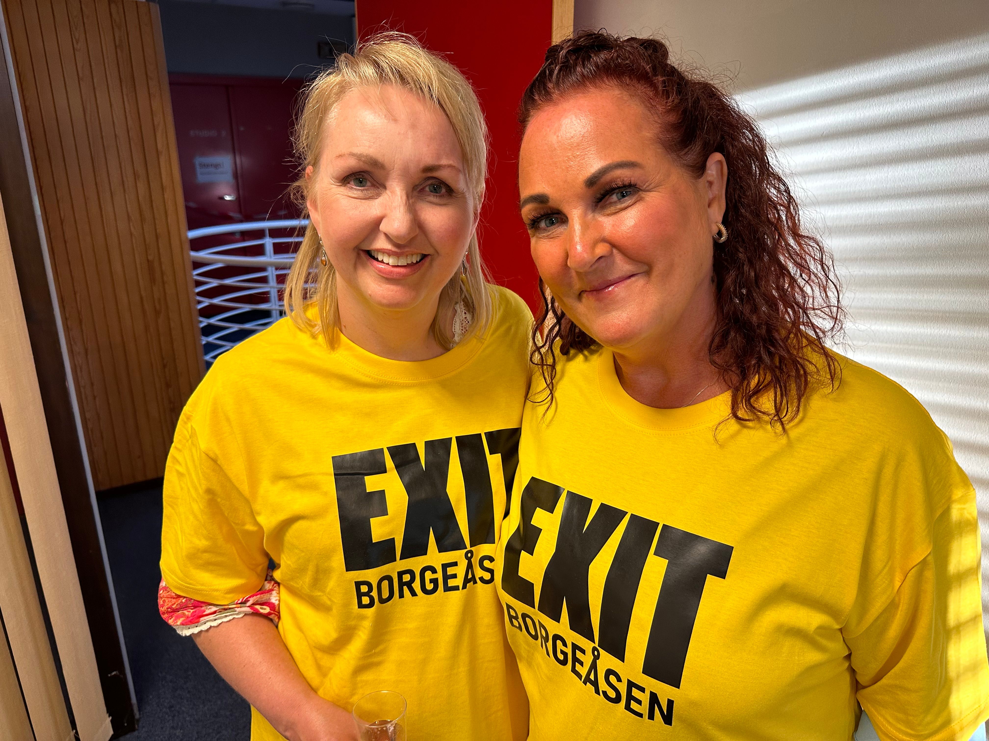 NRK-kjendisene slo ut håret på avskjedsfest - varden.no