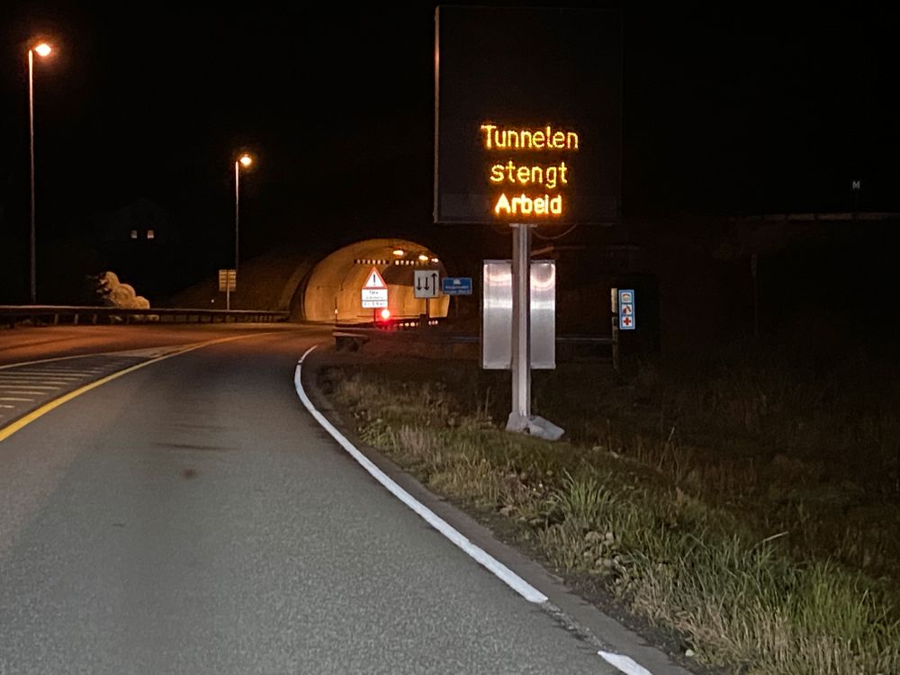 Dirigering i tre tunneler de neste dagene - hitra-froya.no Dirigering i tre tunneler de neste dagene - hitra-froya.no