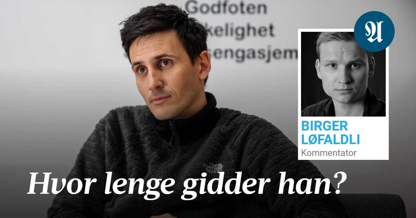 Hvor lenge gidder han? - adressa.no
