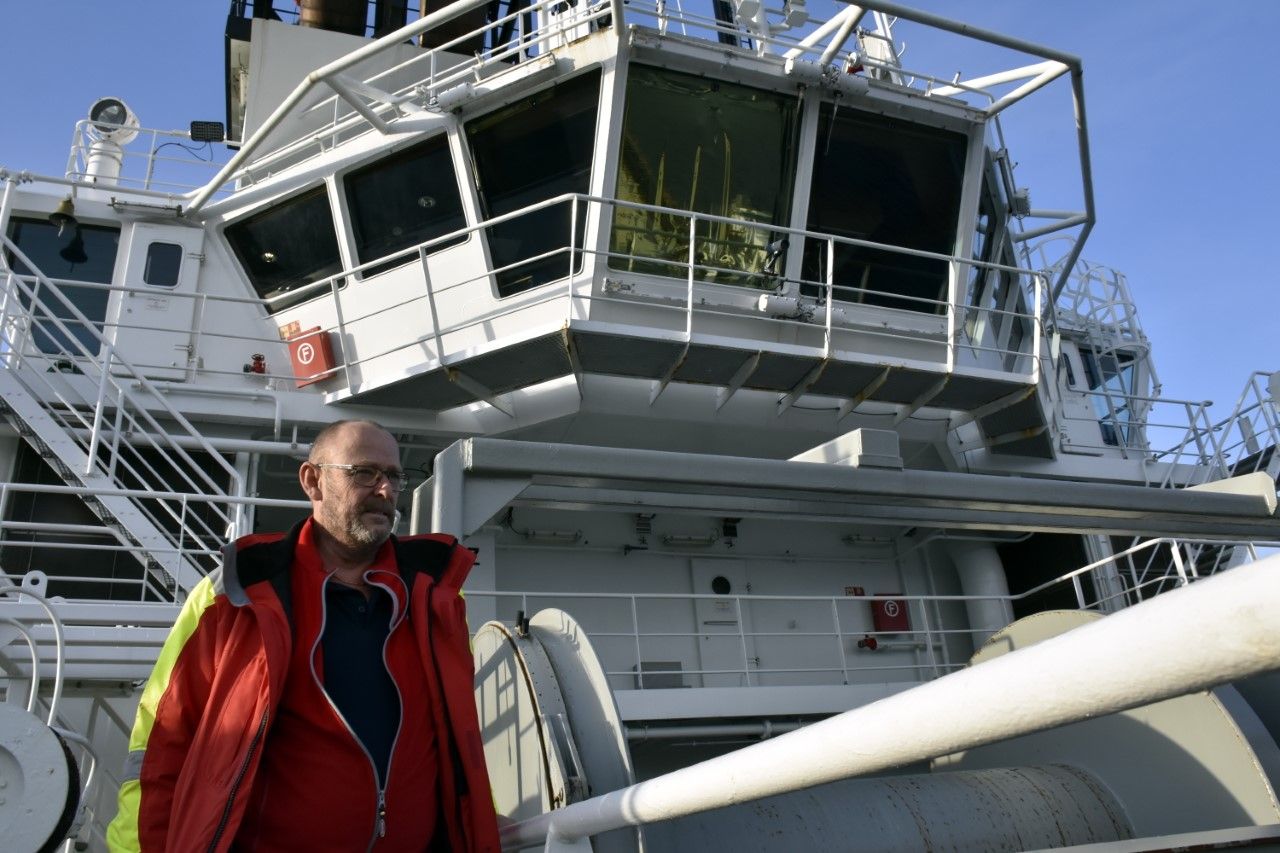 Kjøper «Olympic Octopus», som har ligget i opplag i Ålesund siden 2017 ...