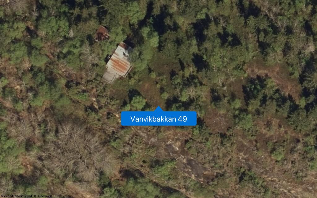 Prisen er satt: 669 687 kroner for den lille hytta i Vanvikan - mn24.no