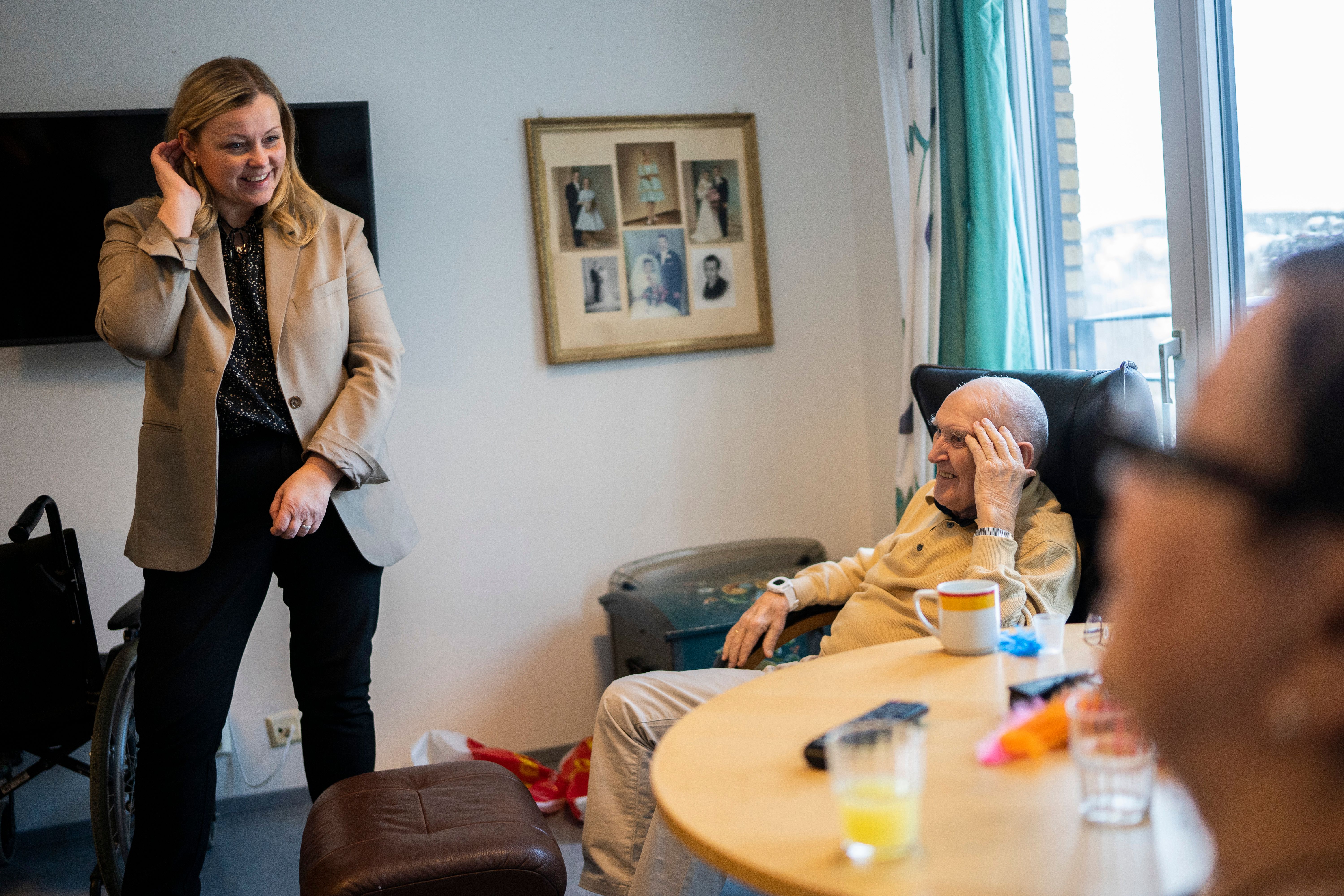 Gift i 60 år - nå bor de på samme sykehjem: - Godt å holde sammen også ...