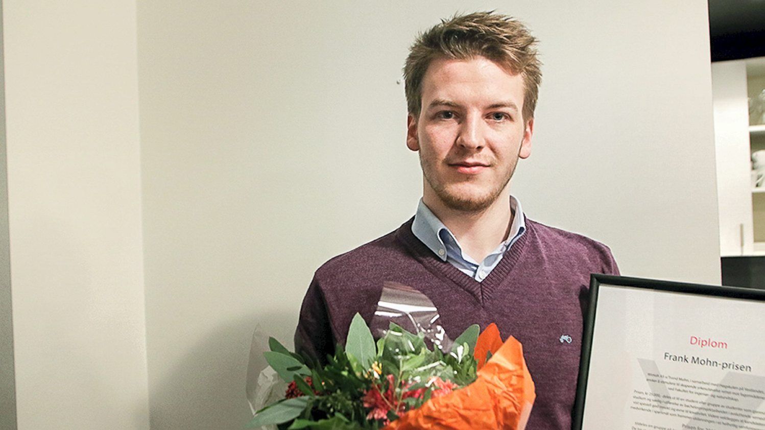 Fekk Frank Mohn-prisen - vestlandsnytt.no