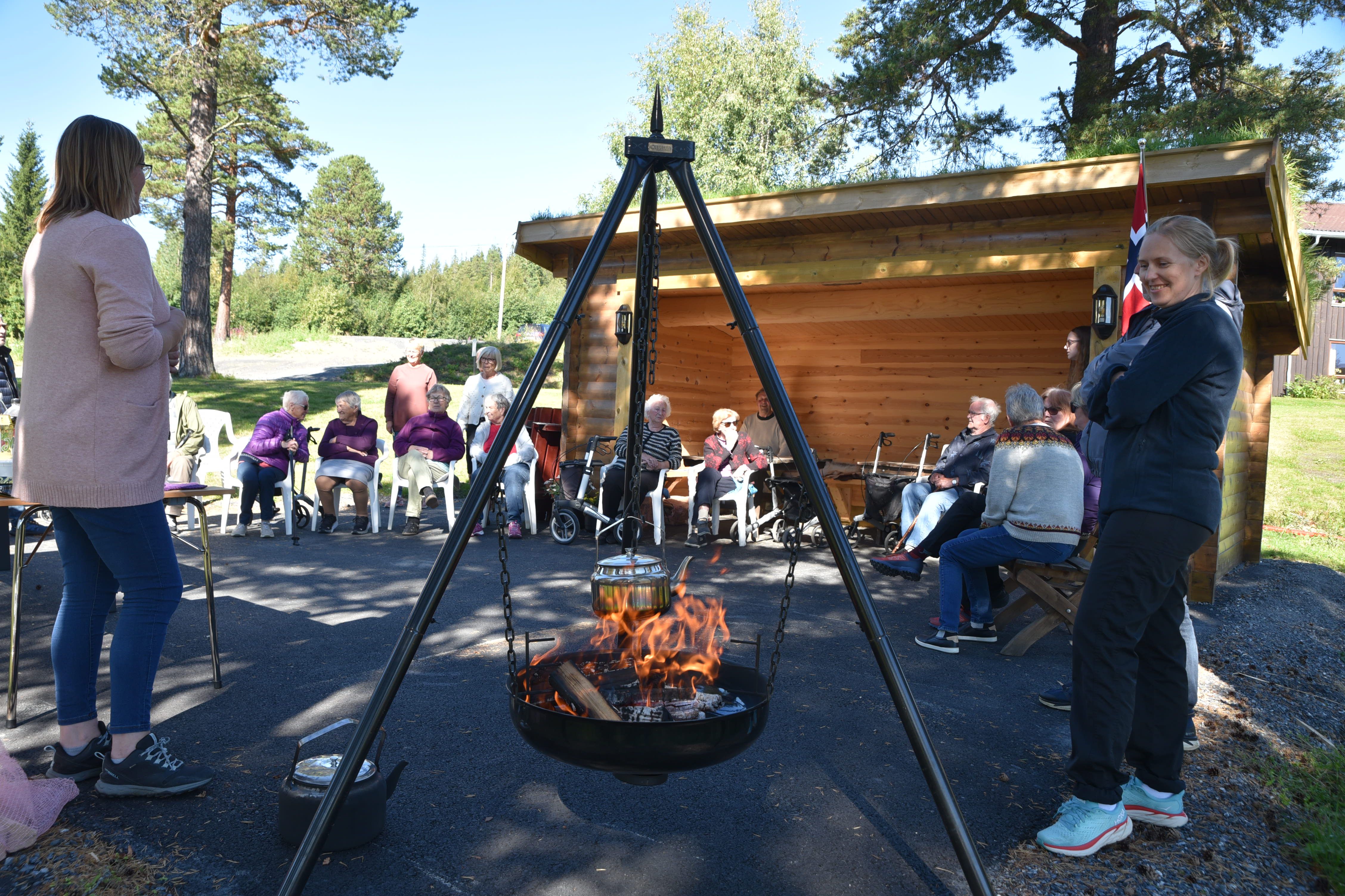 Åpnet ny oase: – Slike møteplasser er gull verdt - opp.no
