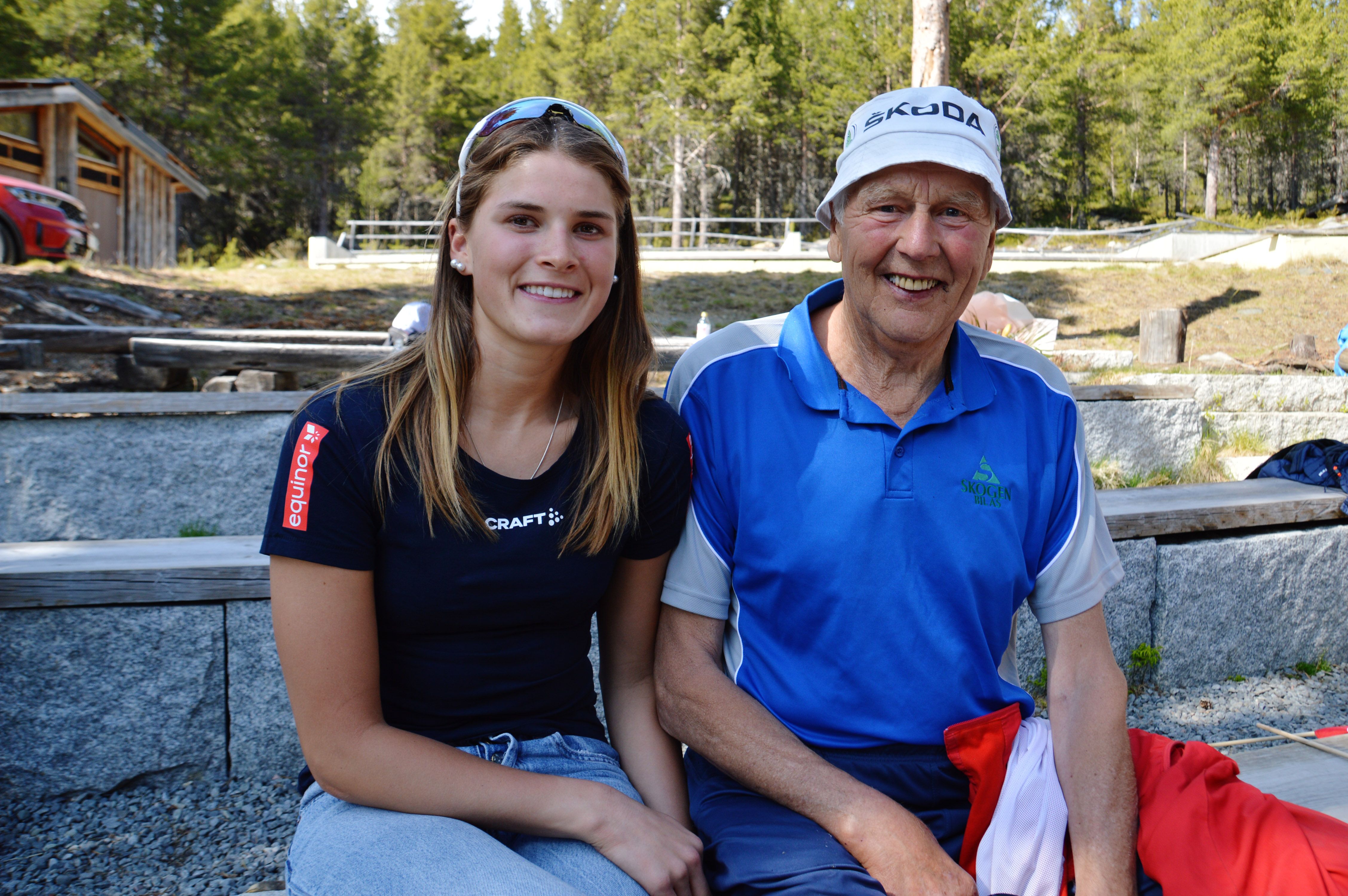 Halfdan var med og feira Oline sin knallsesong - fjuken.no