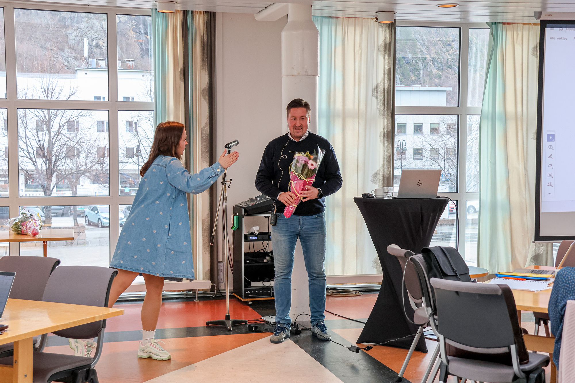 Dette er det nye styret i næringsforeningen