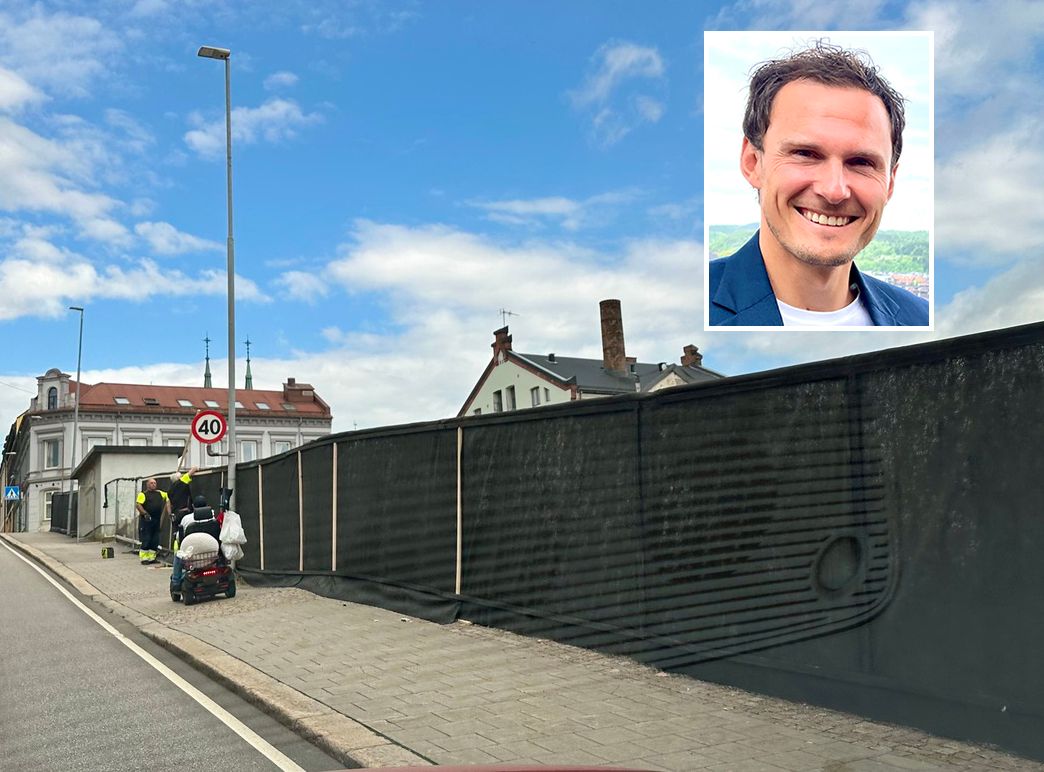 Derfor dekker de til «hullet» i Skien sentrum - varden.no