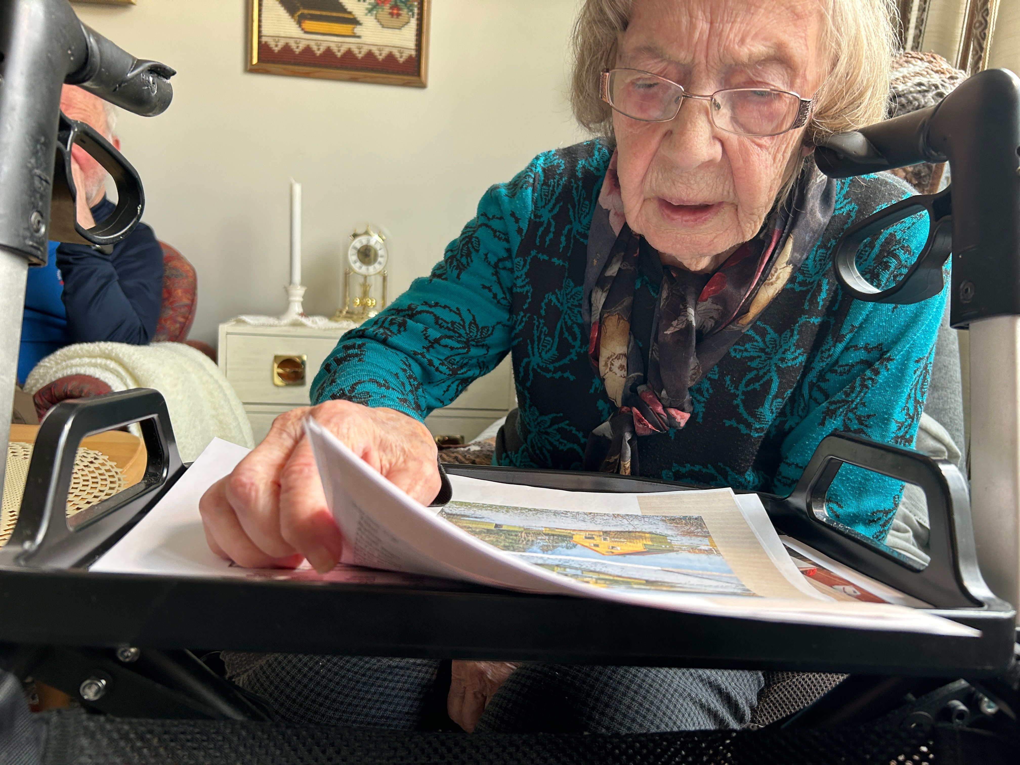 Marit (101) solgte huset hun selv var med på å bygge - tronderbladet.no
