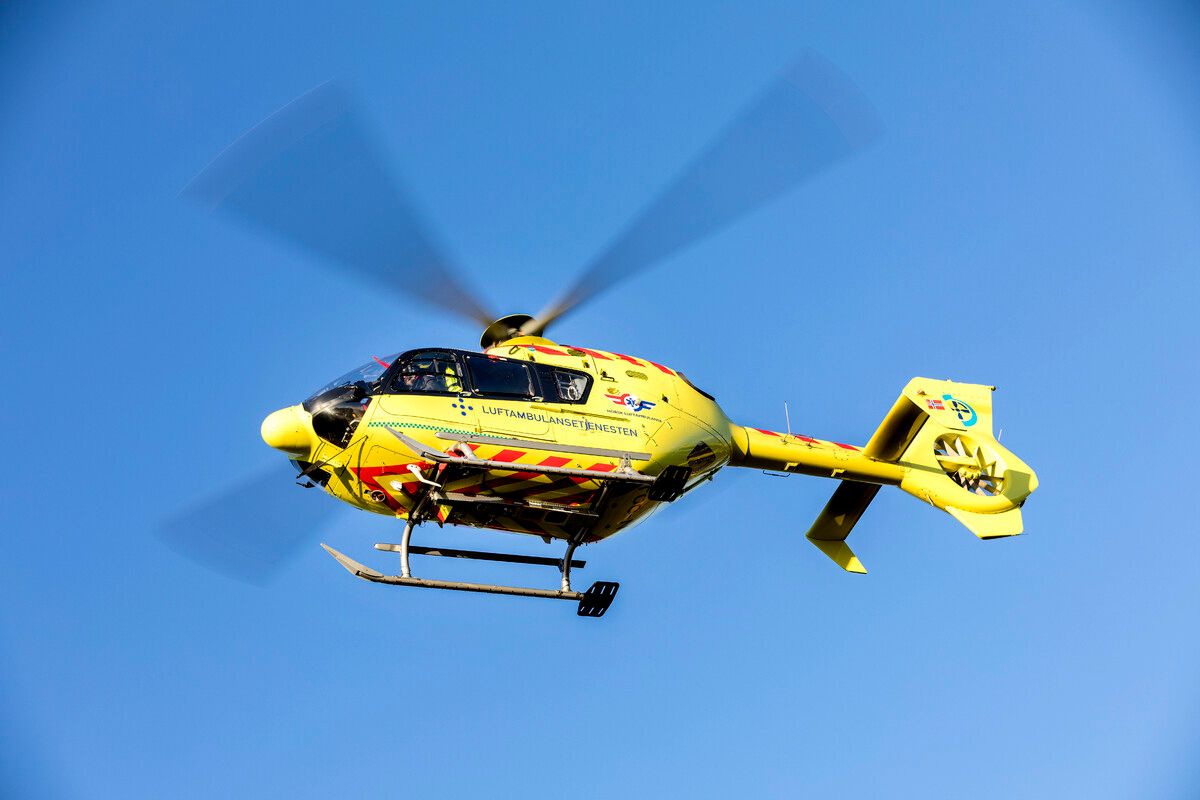 MC-fører hentet av luftambulansen - itromso.no