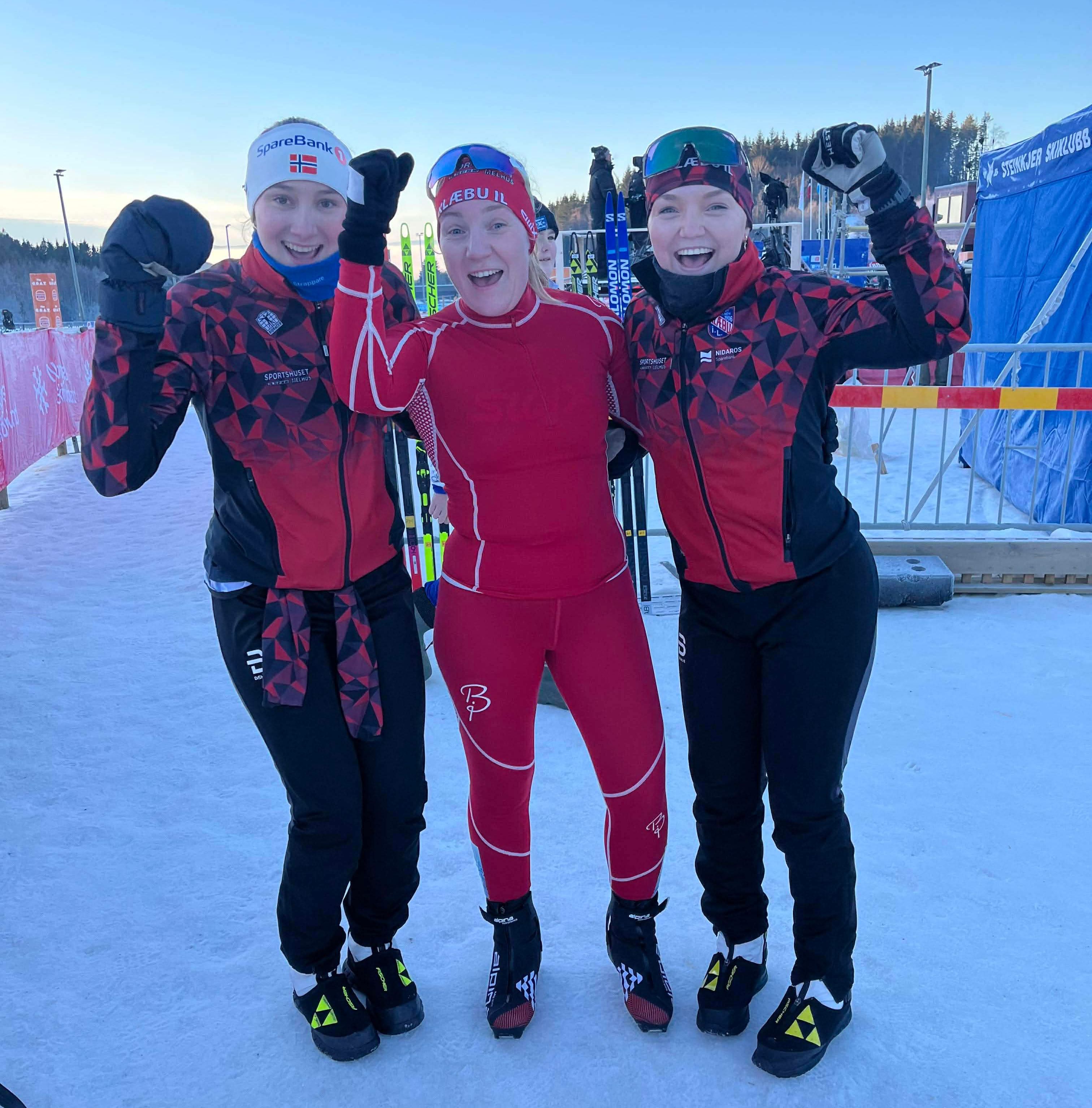 Nora, Kari­anne og Thea ble histo­riske: – Det ble en veldig kul opple ...