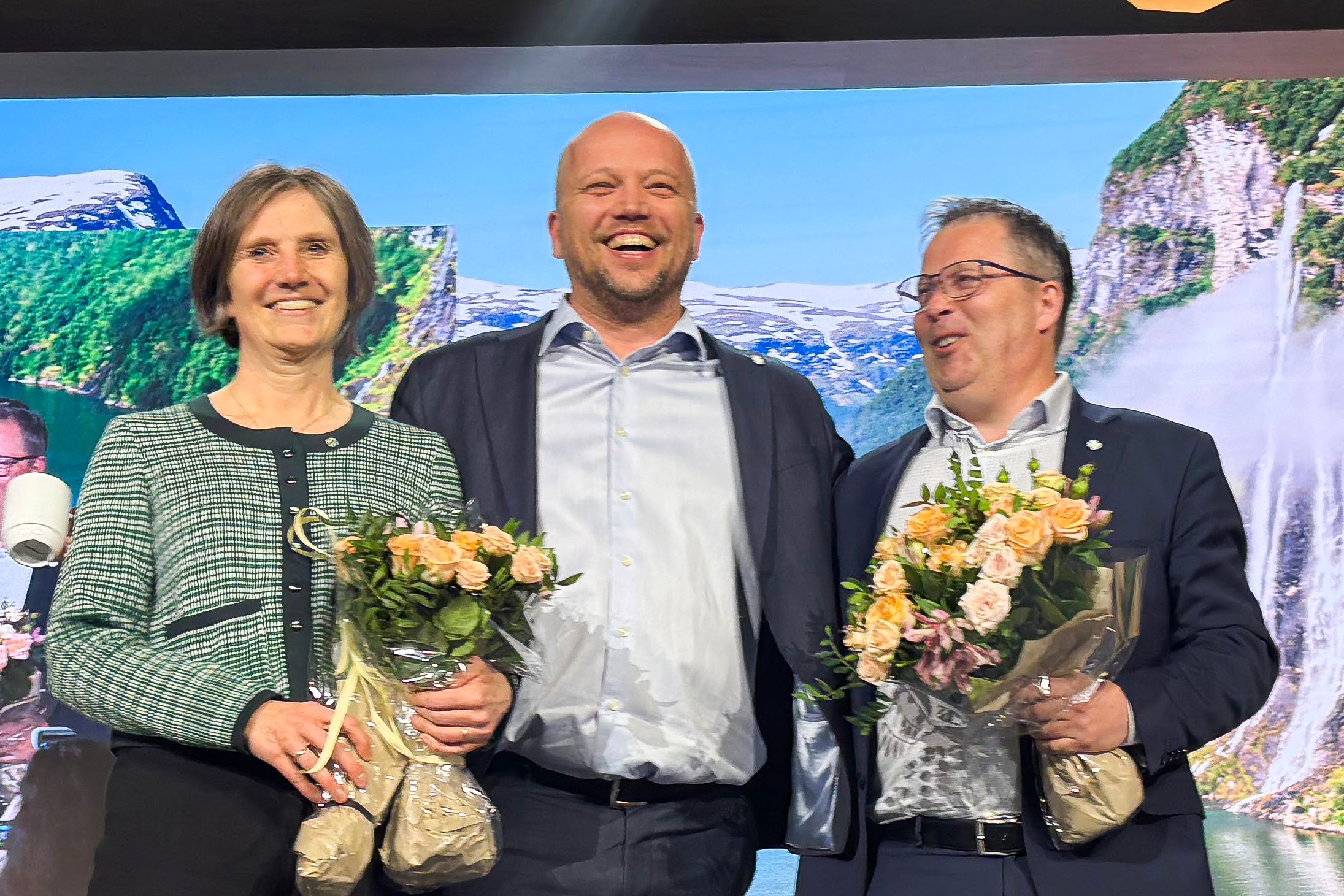 Vedum gjenvalgt som Sp-leder – Gram og Toppe blir nestledere - smp.no