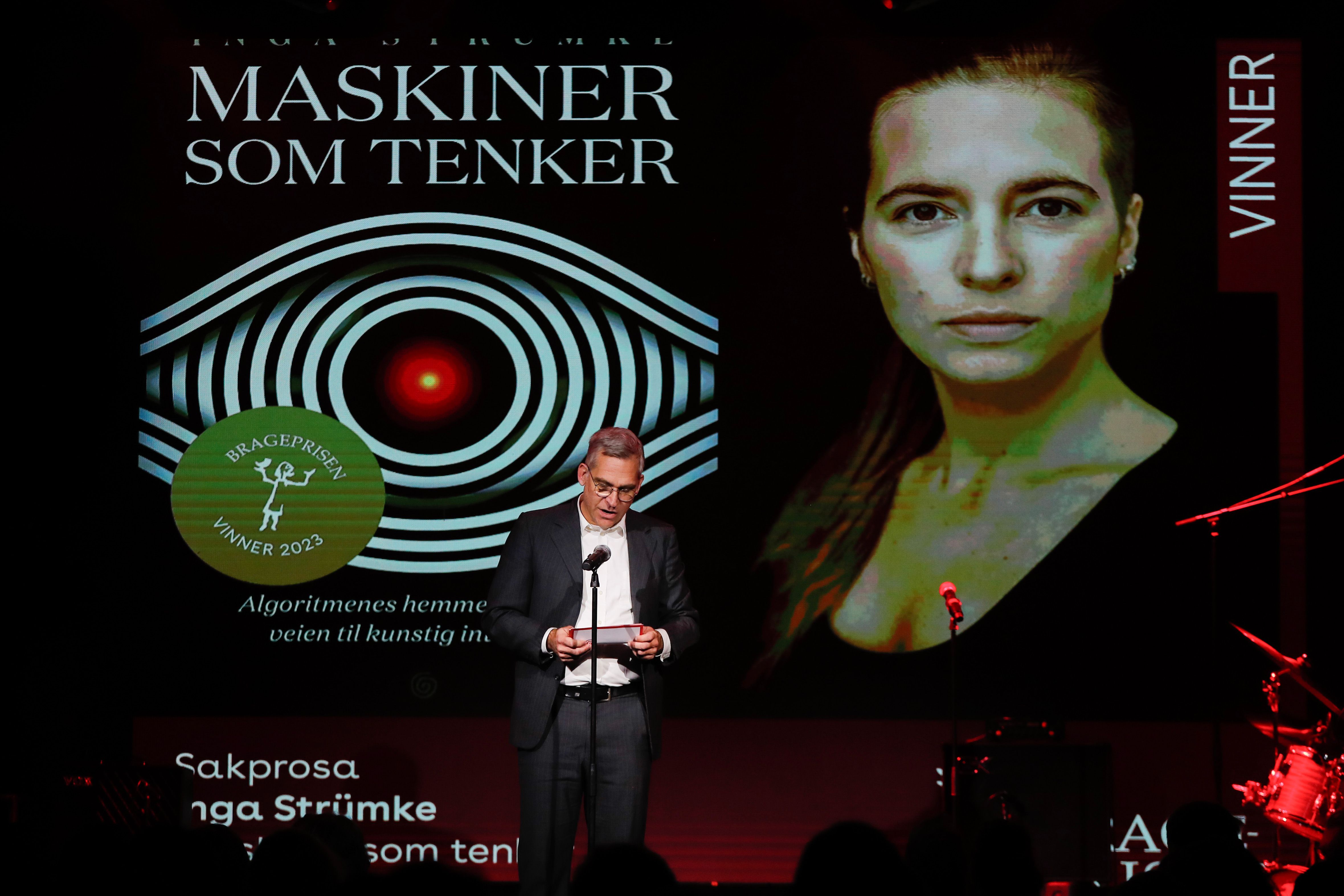 Sakprosa om kunstig intelligens og ordenes opprinnelse vant Bragepriser ...