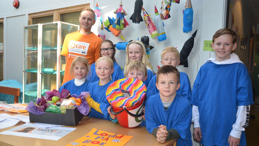 Stor innsats fra elever på basar - s-n.no