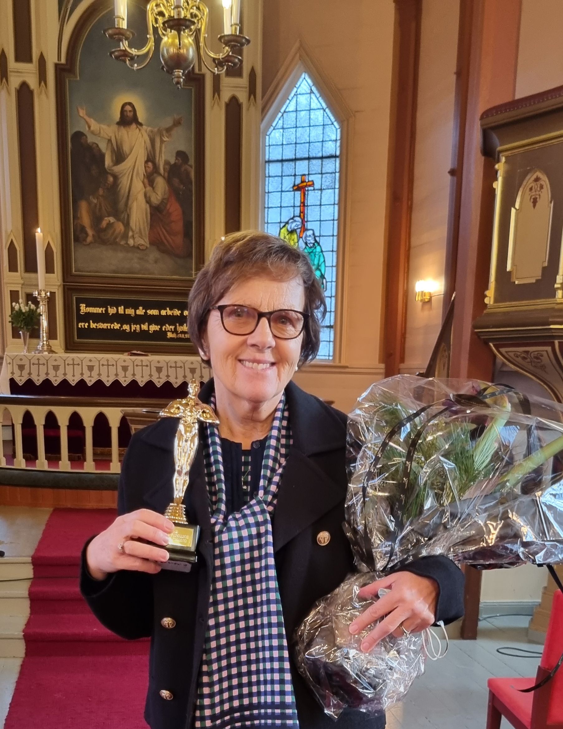 Frivilligprisen til Inger Marie Møgster - marsteinen.no