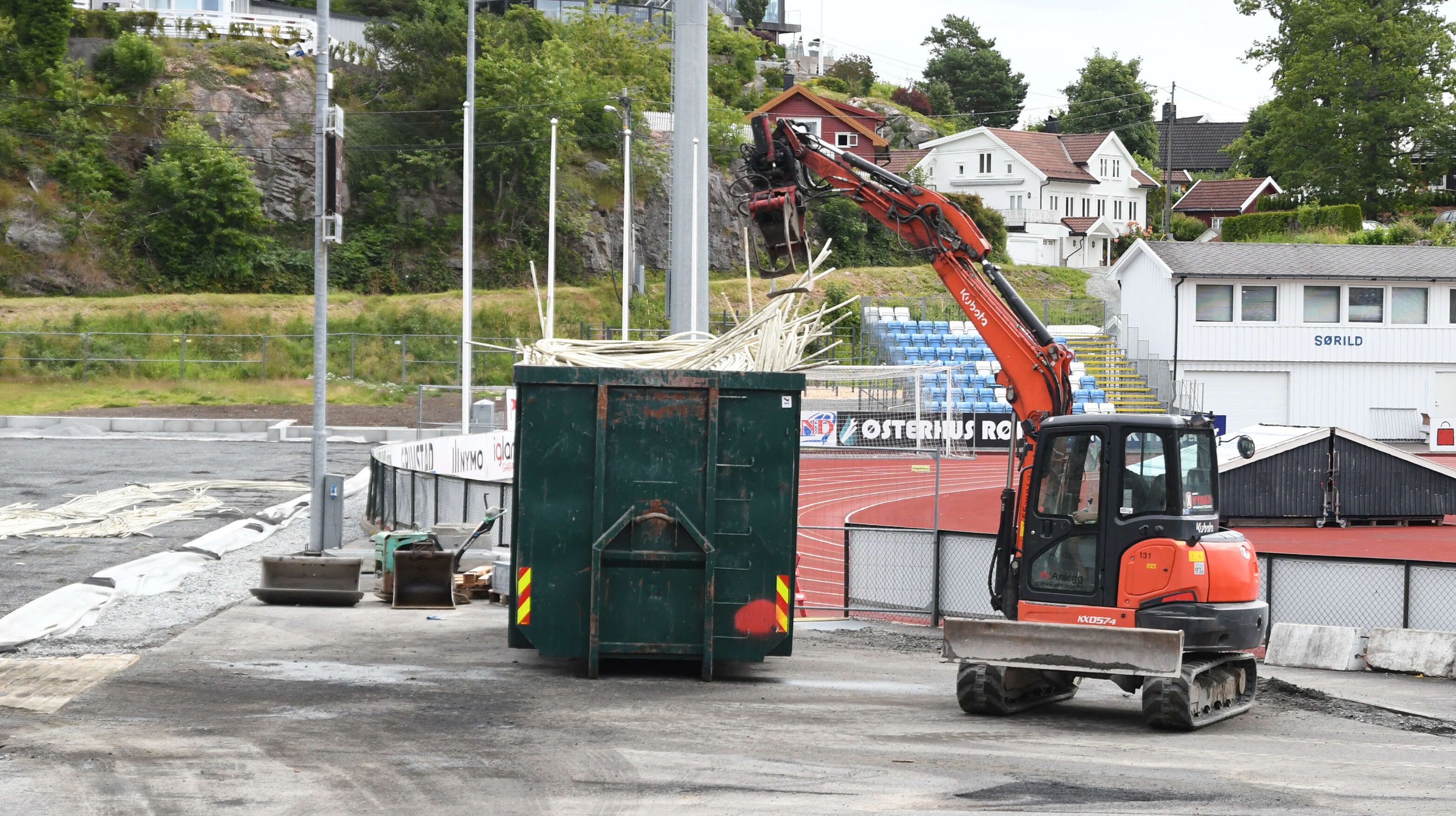 Må kaste flere kilometer med rør - gat.no