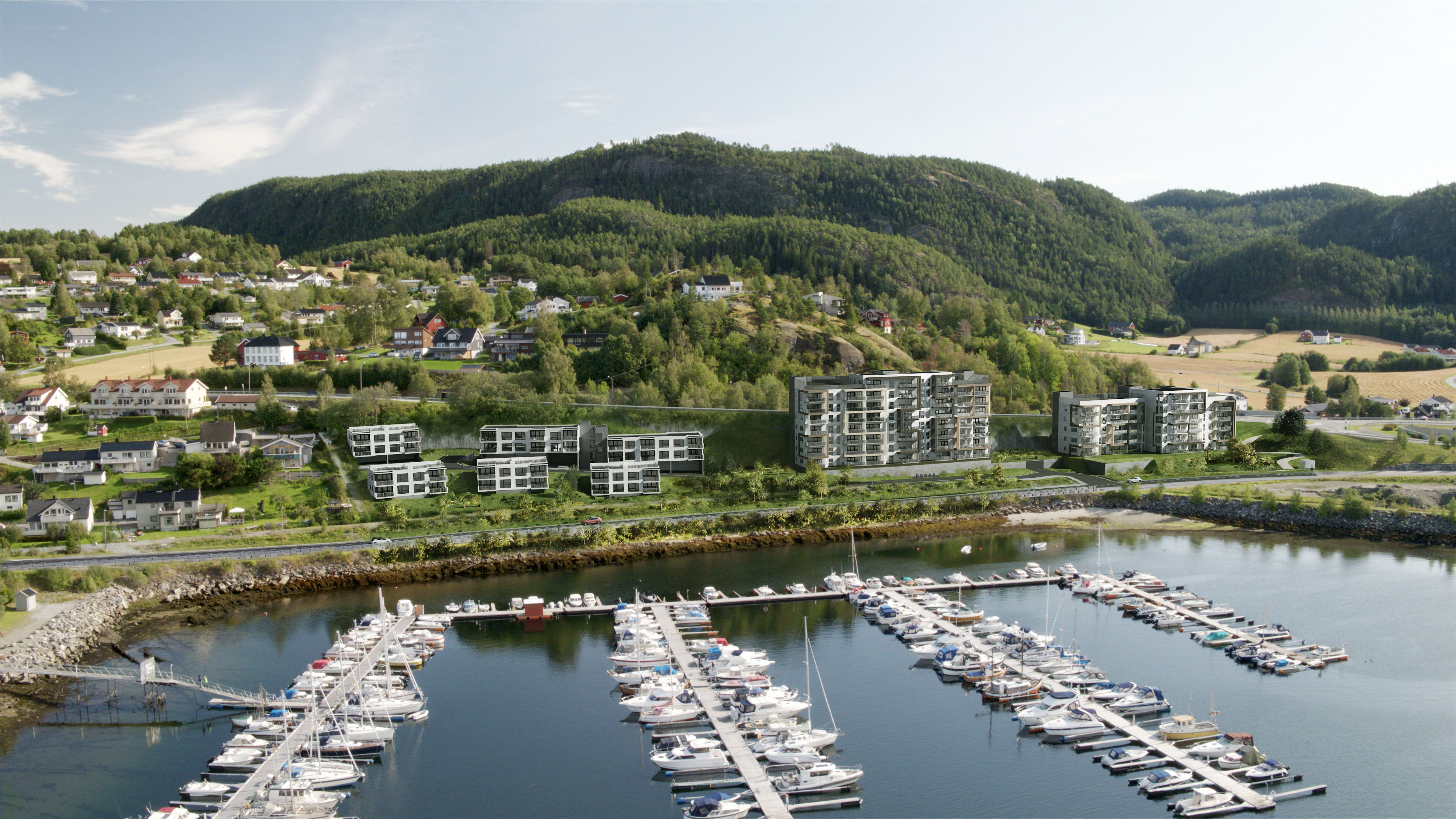 Her vil de bygge over 100 boliger, men det mener kommunen er for mye ...