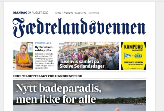 «Les mer på våre nettsider» - fvn.no