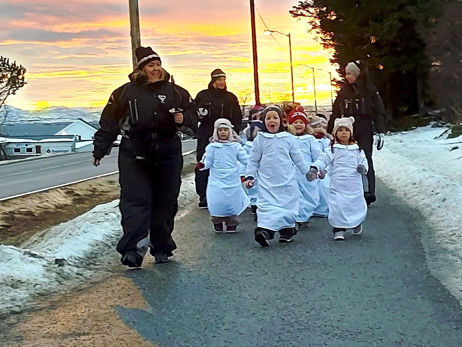 Luciadagen fint markert flere steder på øya - avisafroya.no