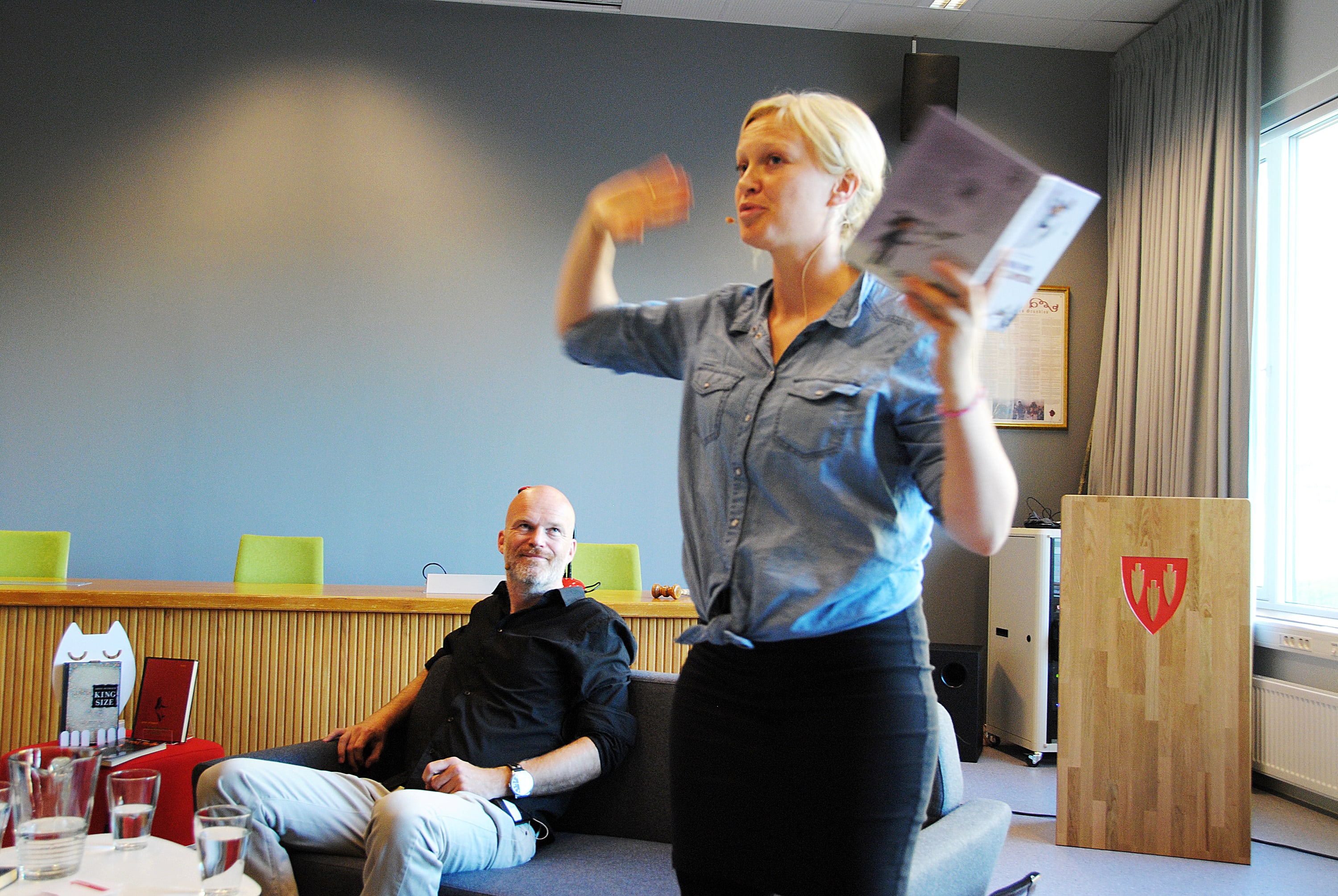 Kan han lære Maria Parr å skrive fort? - smp.no