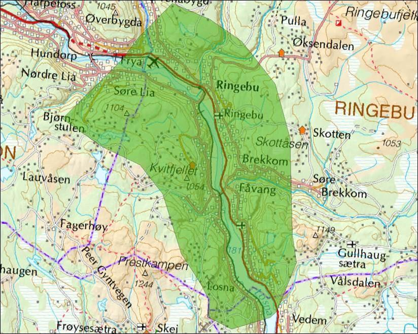 Starter kartlegging av områder utsatt for skred og ras i Ringebu ...
