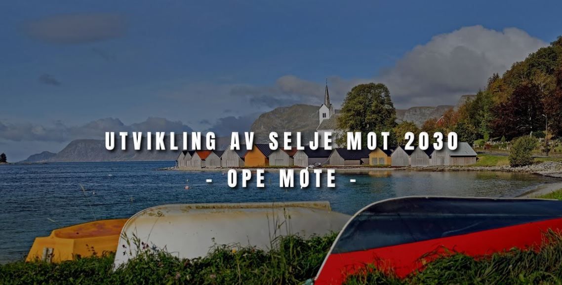 Her samlar dei seg for å diskutere utviklinga av Selje fram mot 2030 - fjt.no