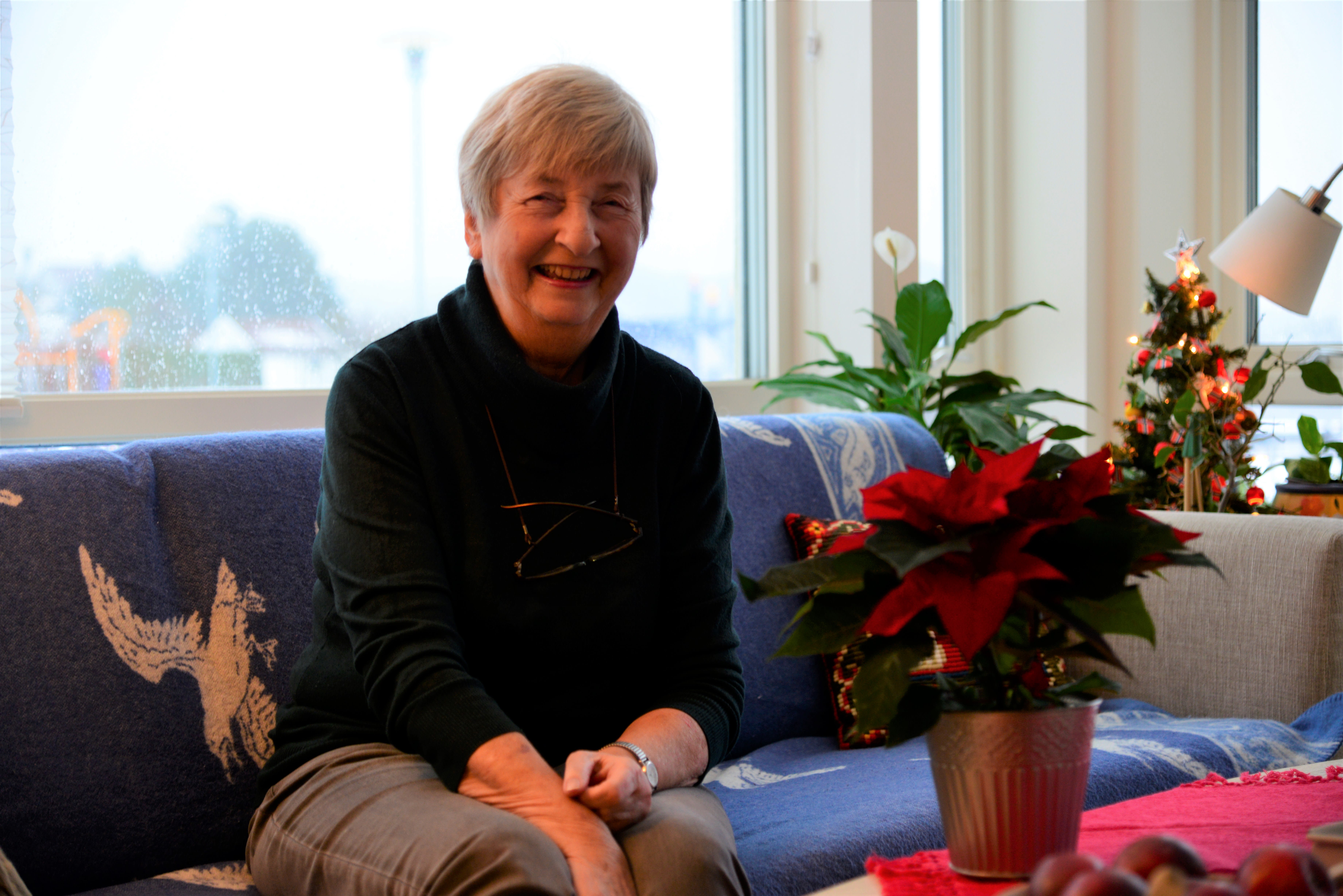 Man blir jo ikke friskere av å sitte hjemme. Man blir kleinere og ...