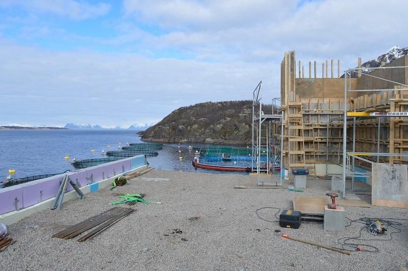 TMS bygger visningssenteret i Skutvik - vaganavisa.no